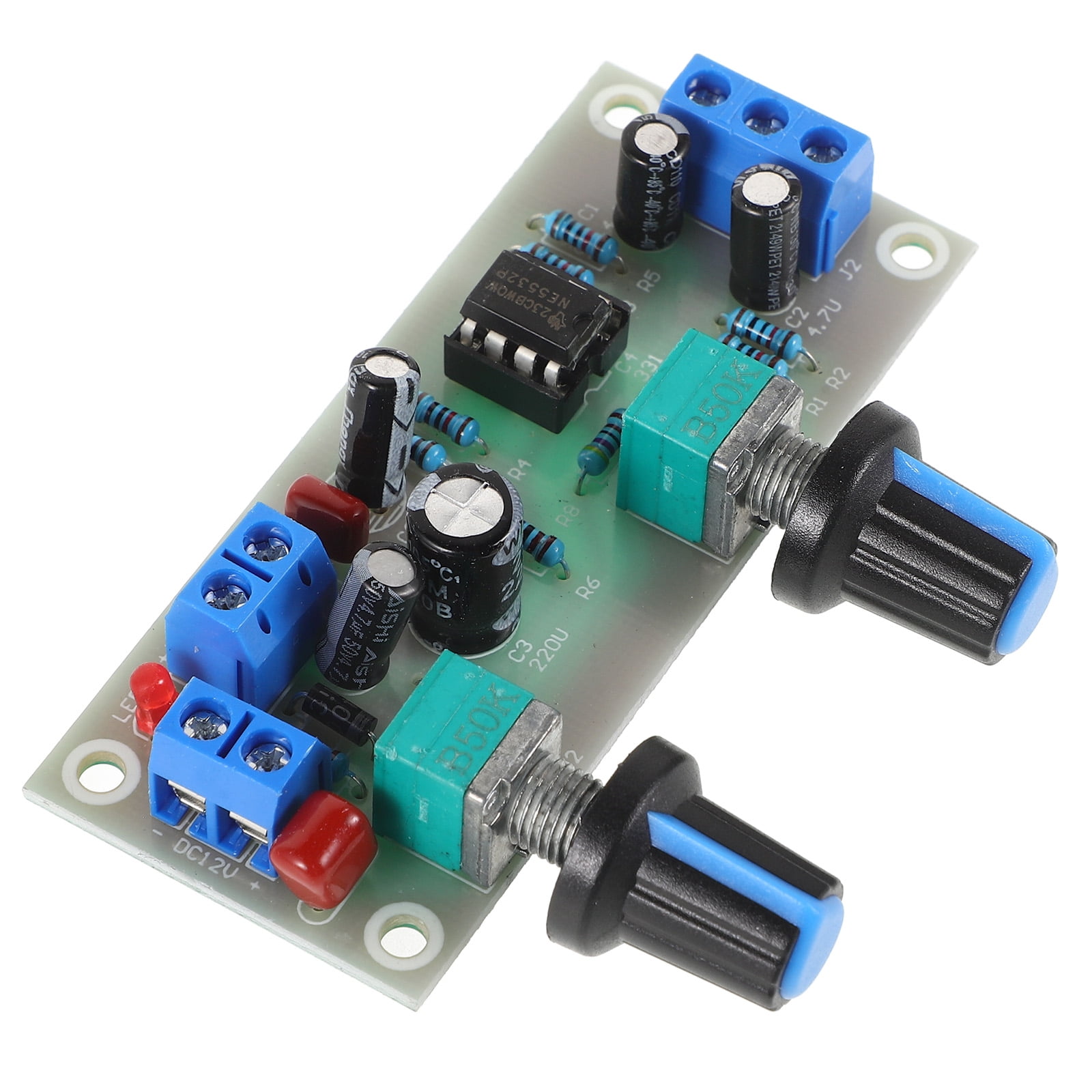 Himition Non-power Amplifier Board Low Bass Adjustment Preamplifier ...