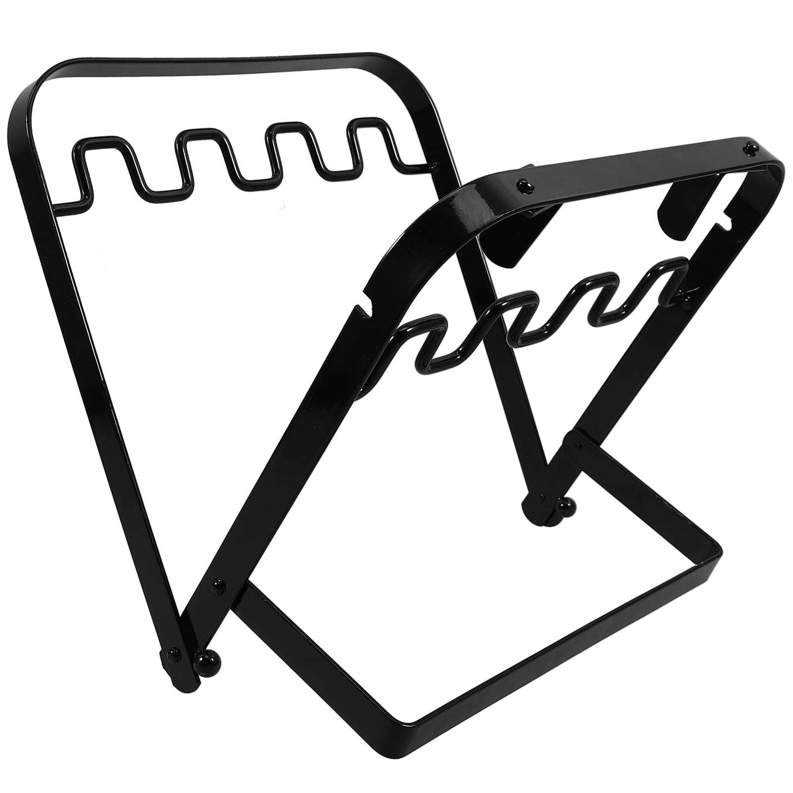 Himition Outdoor Trash Bag Holder Foldable Trash Bag Rack Portable ...