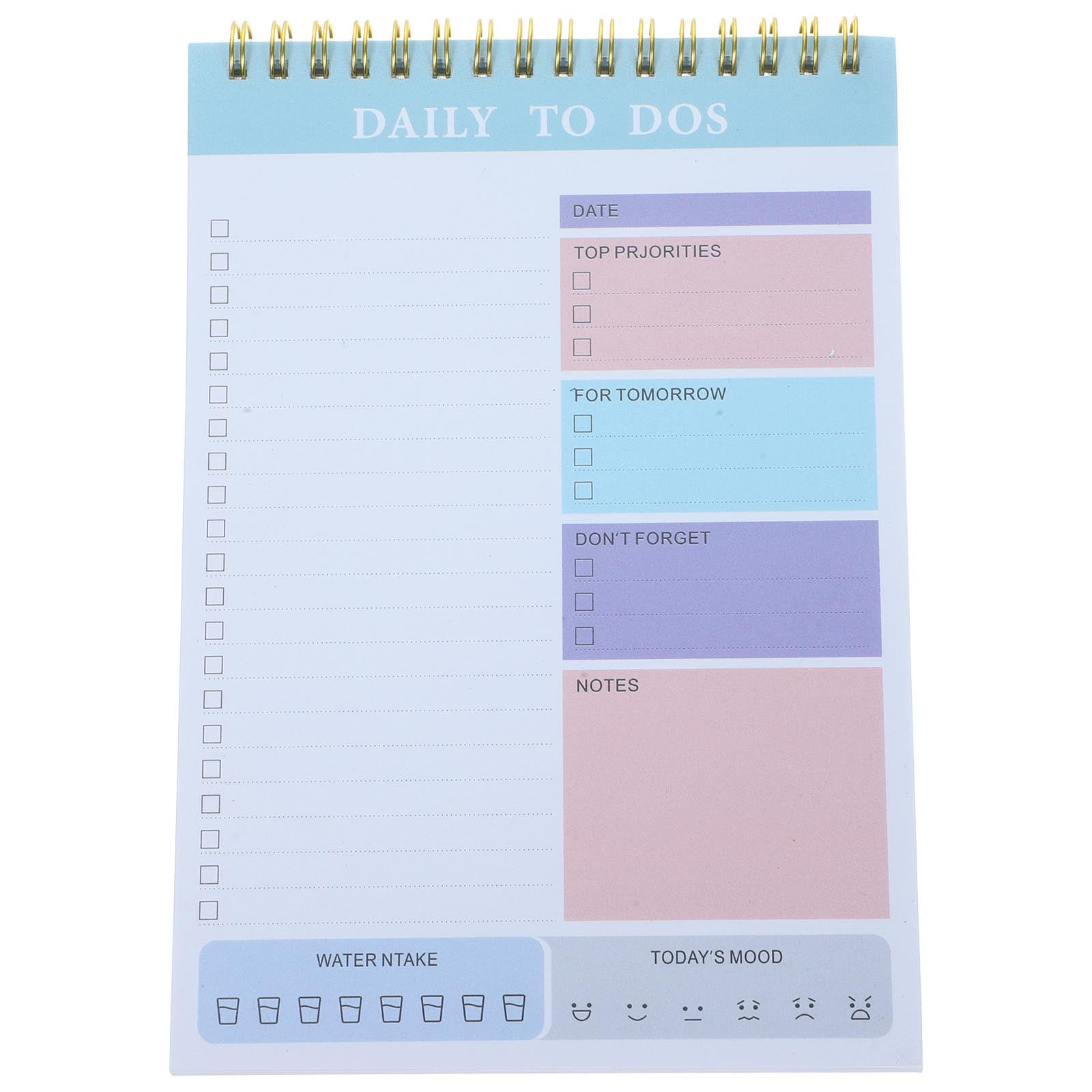 Himition Practical Planner Notepad Tear off Notepad Portable Planner ...