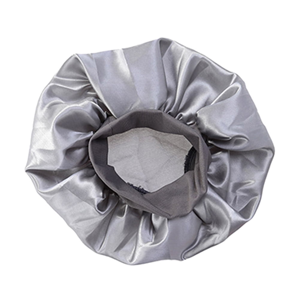Himition Wide-brimmed Nightcap Elastic Sleep Hair Care Night Sleeping ...