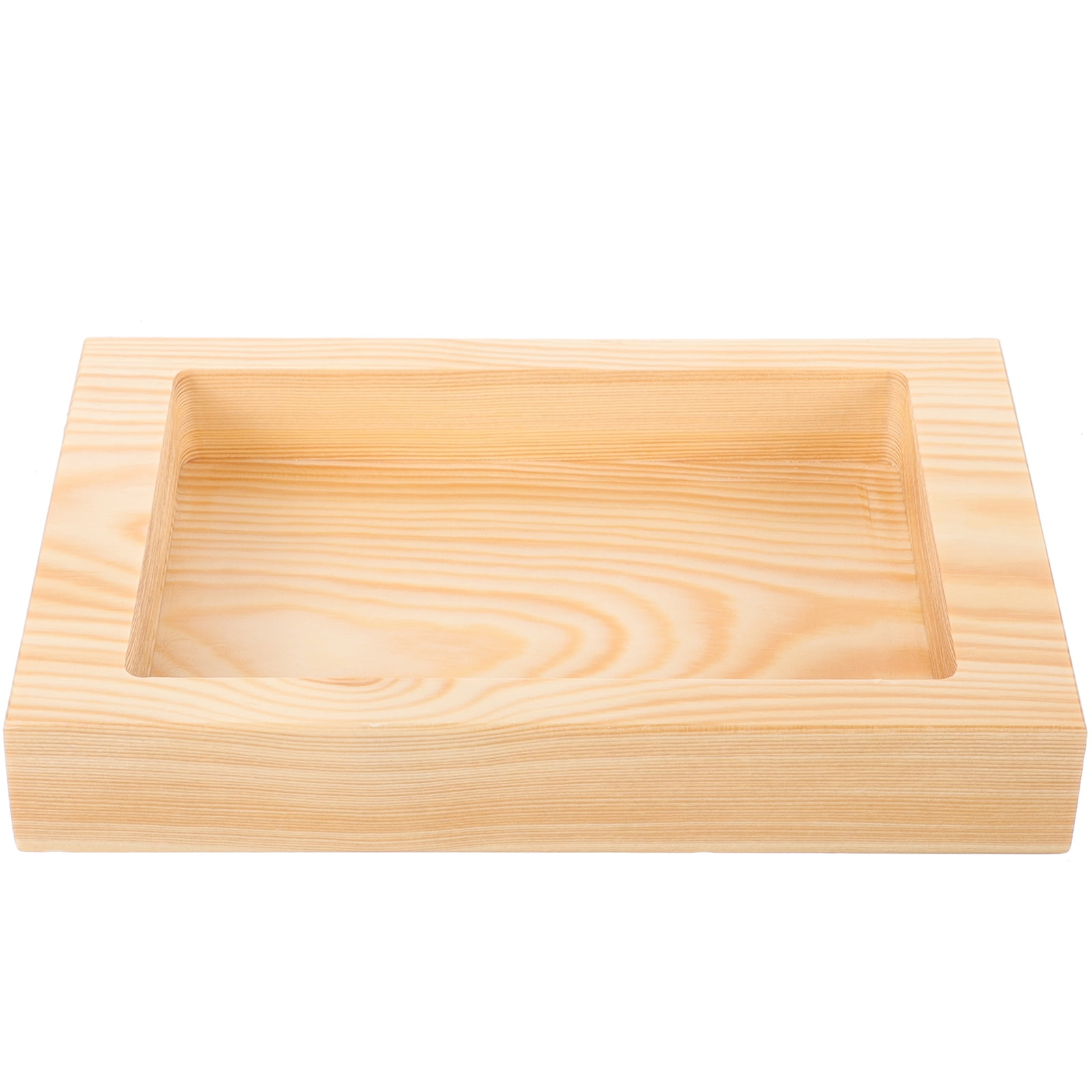 Himition Wooden Sushi Display Tray Japanese Style Sashimi Serving Plate ...