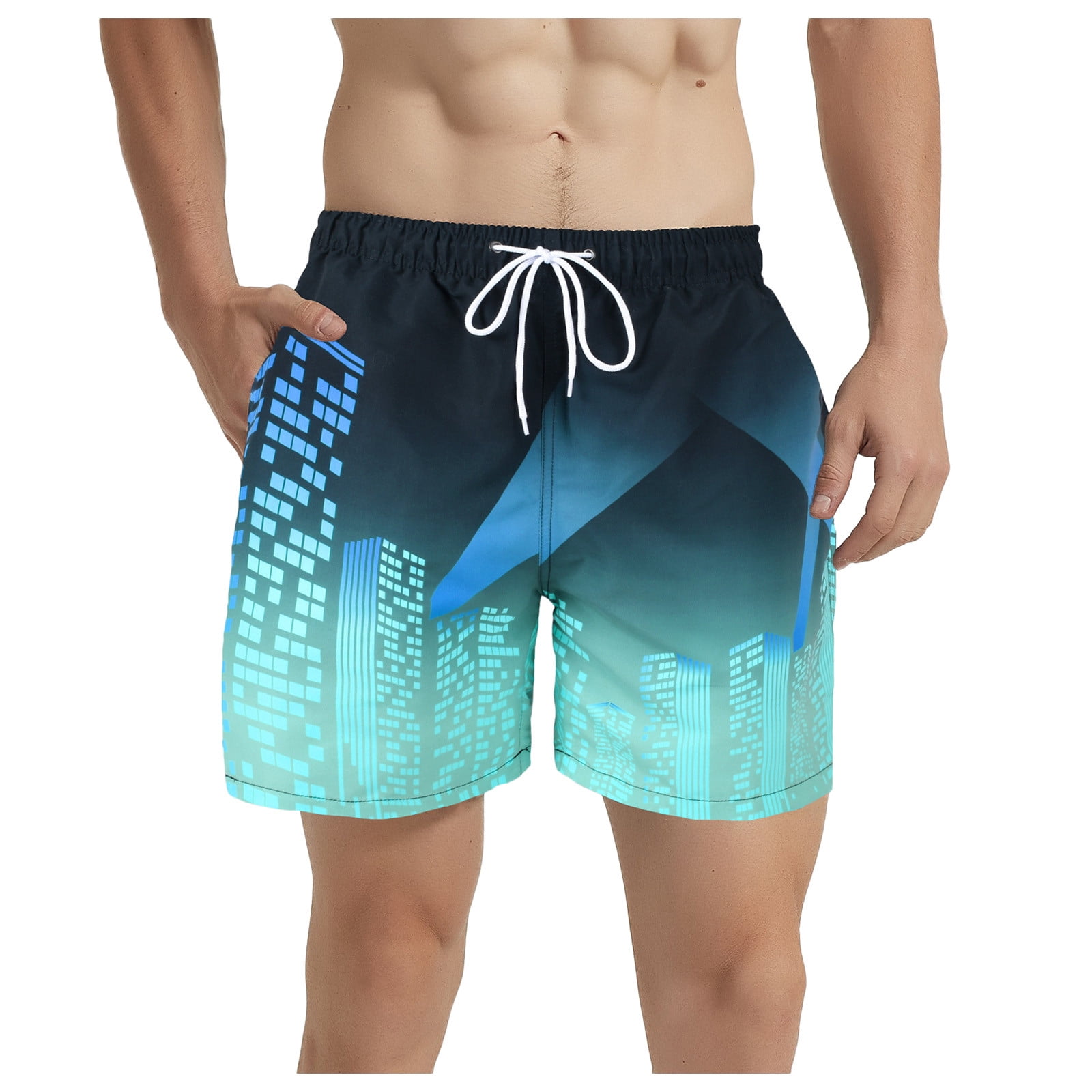 Himmake Shorts for Men - Men Apparel Couples Matching Swimsuits Mens ...
