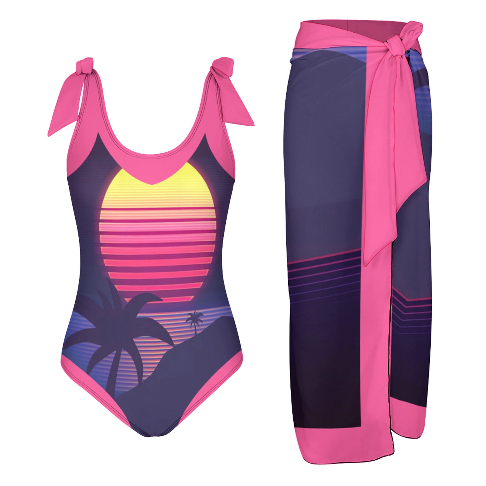 Himmake Swim Suits for Women 2024 Plus Size Black Bathing Suit Plus ...