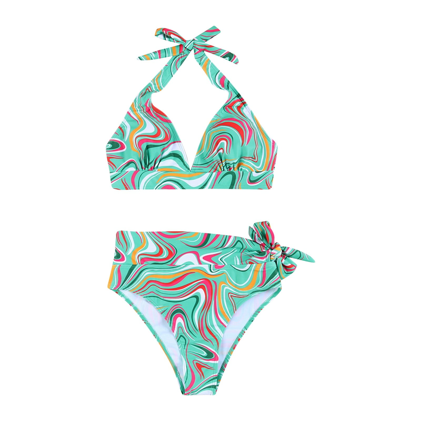 Himmake Swimsuit For Women 2024 Triangle Bathing Suits Two Piece Bathing Suits Summer Bikinis