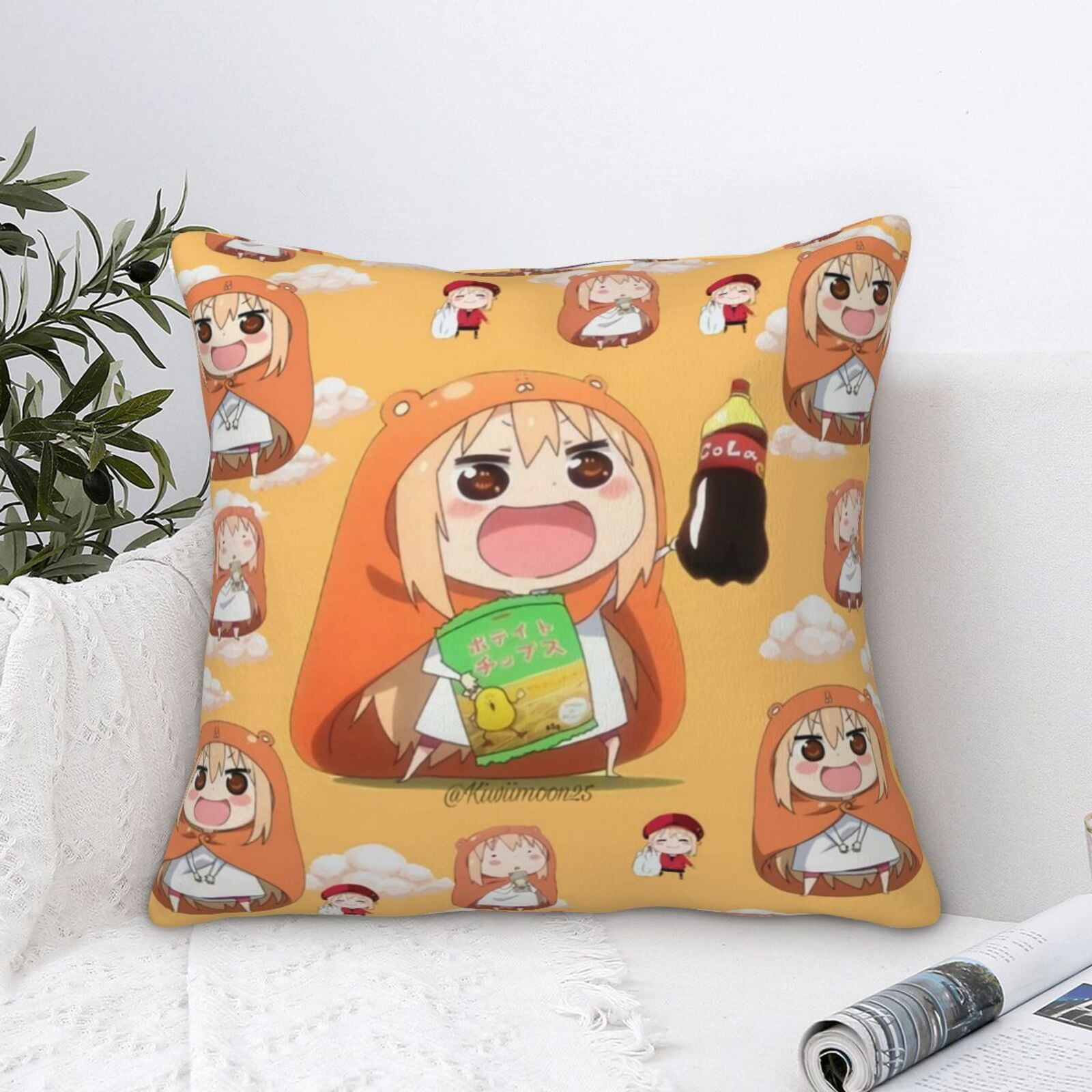 Himouto Anime Pillow Covers Decorative Plush Pillowcases Covers For ...