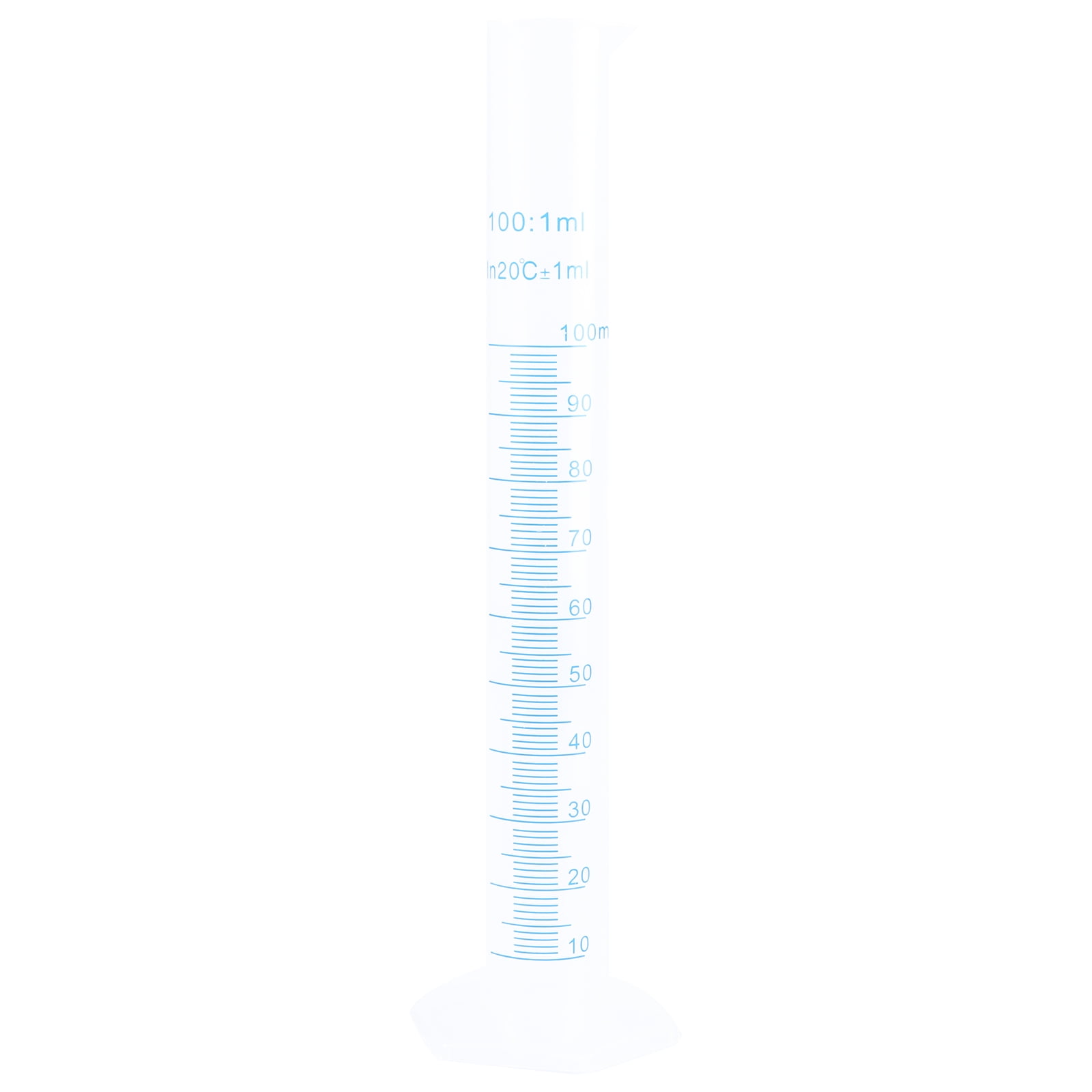 Hims 100ml Transparent Plastic Graduated Measuring Cylinder - Walmart.com