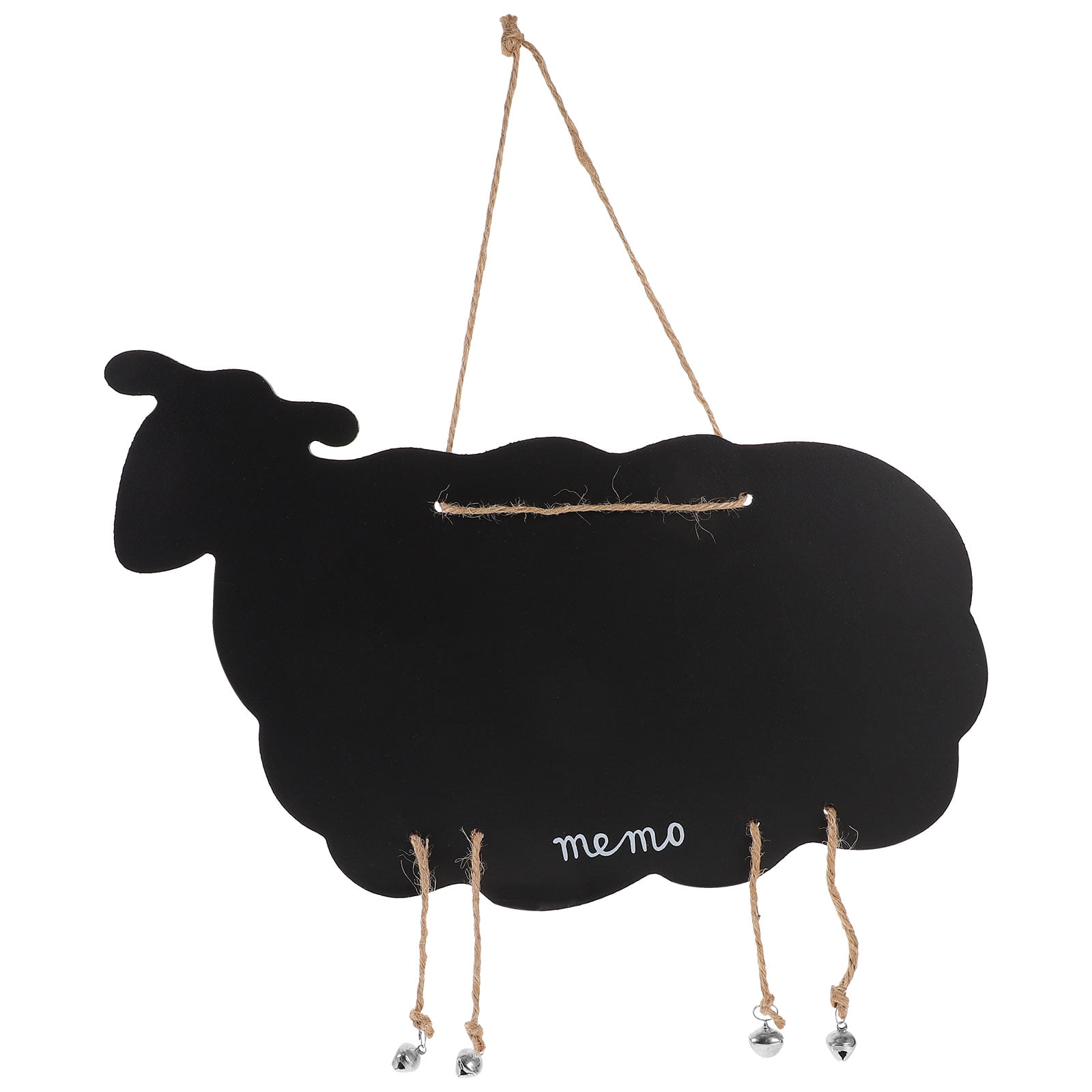Hims 1pc Goat Shape Hanging Blackboard Creative Hanging Message Board ...