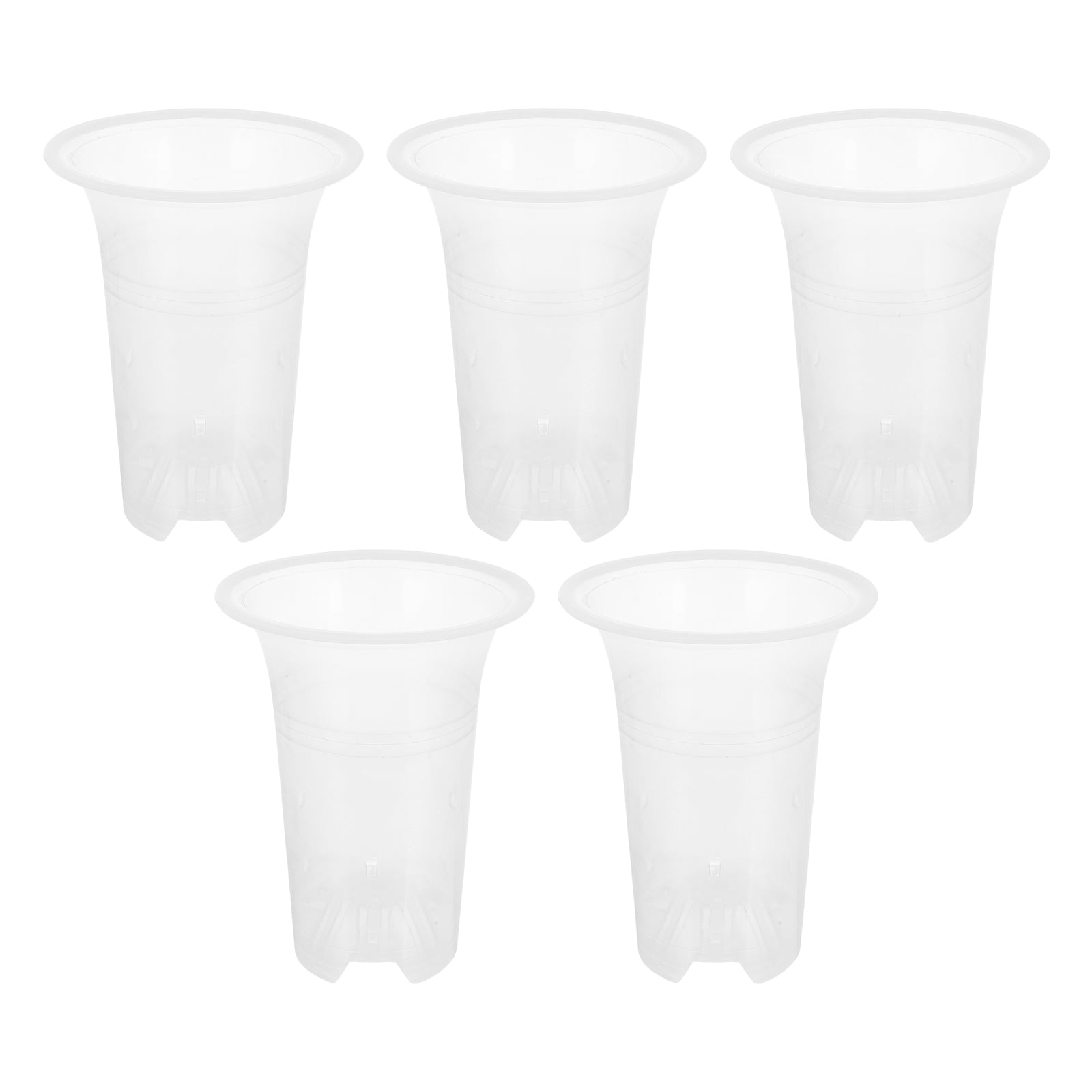 Hims 5pcs Orchid Planting Pots Durable Gardening Flowerpots Plastic ...