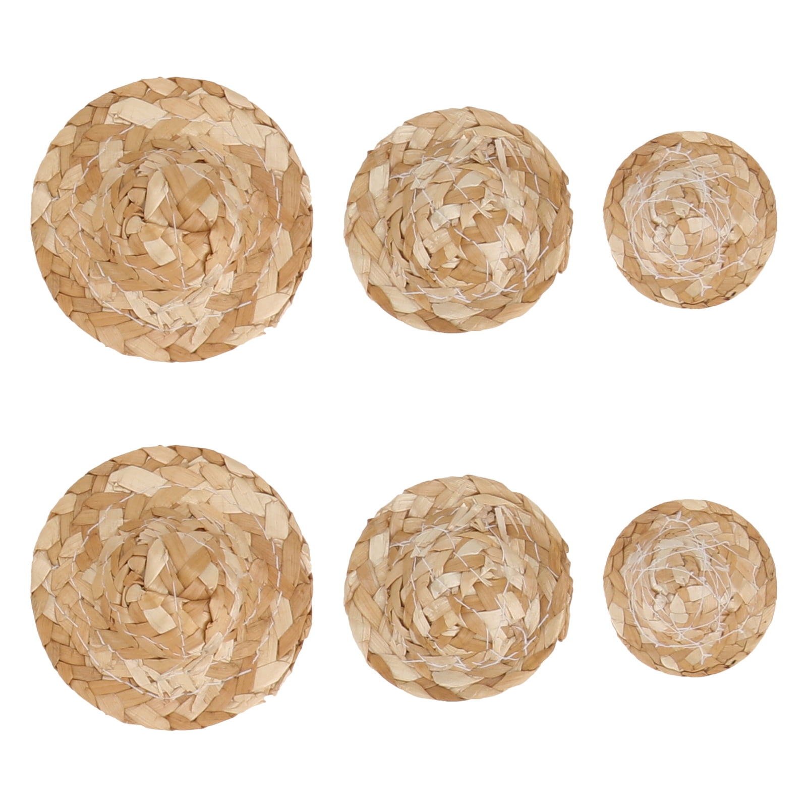 Hims 6pcs Parrot Straw Hat Parrot Headdress Photograph Prop for Parrot ...