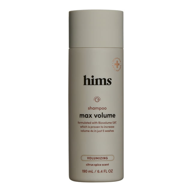 Hims Healthy Thinning Max Volume Shampoo for Men, 6.4 fl oz - Walmart.com
