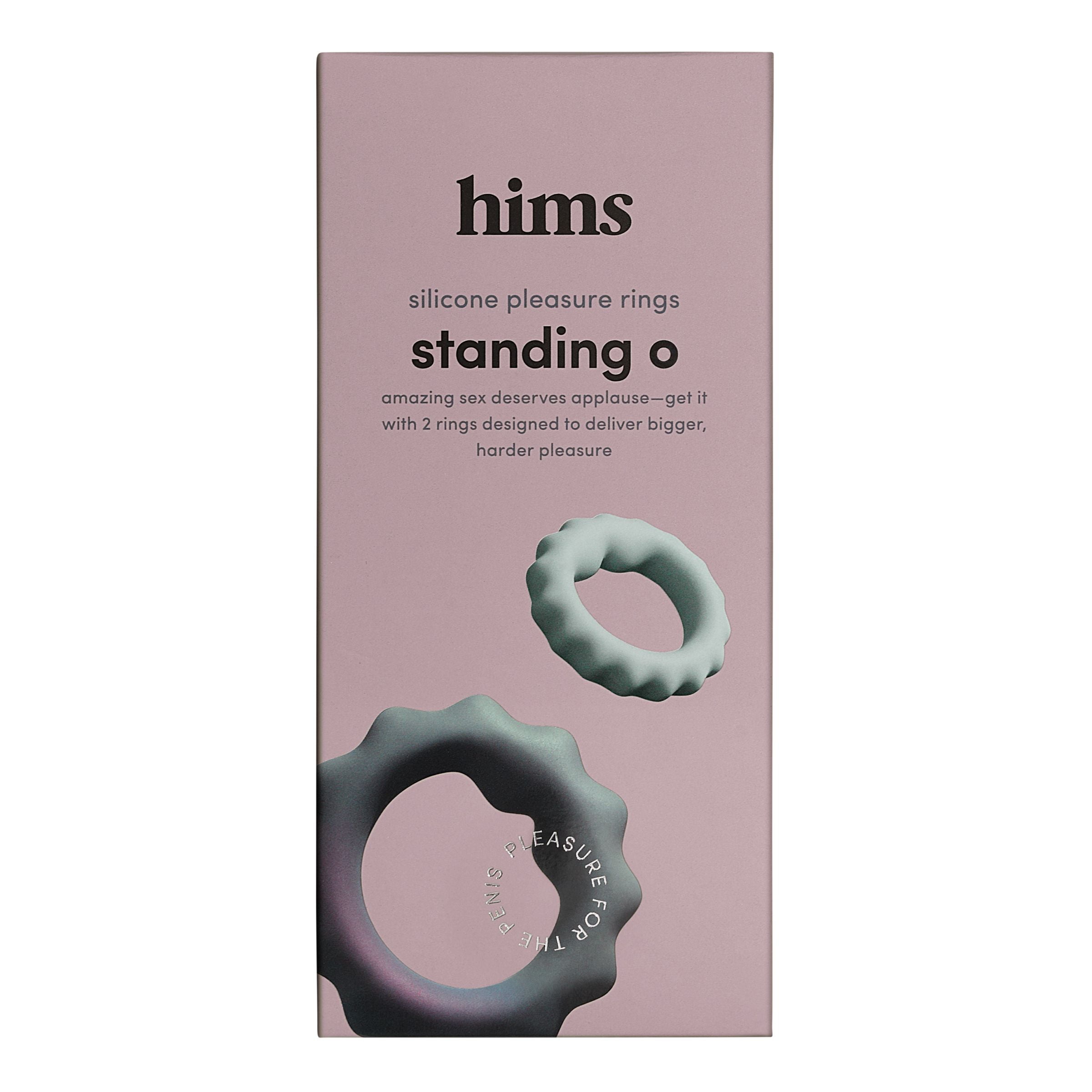Hims Standing O Silicone Pleasure Rings, 2 Rings Per Pack - Walmart.com