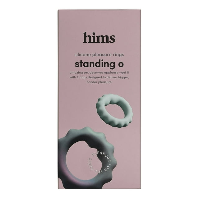 Hims Standing O Silicone Pleasure Rings, 2 Rings Per Pack - Walmart.com