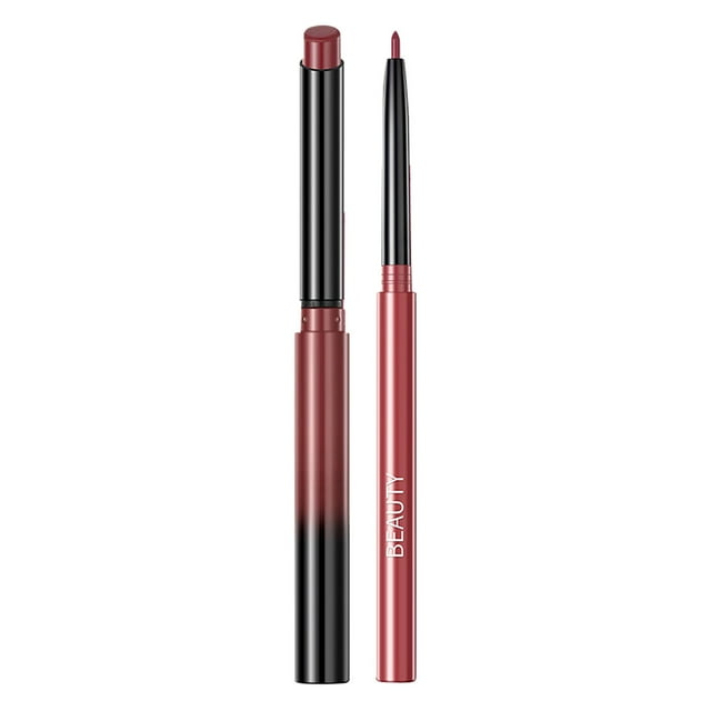 Hinati Clearance Sales Today Lipstick Does Not Fade Durable Nude Lipliner Suit Makeup