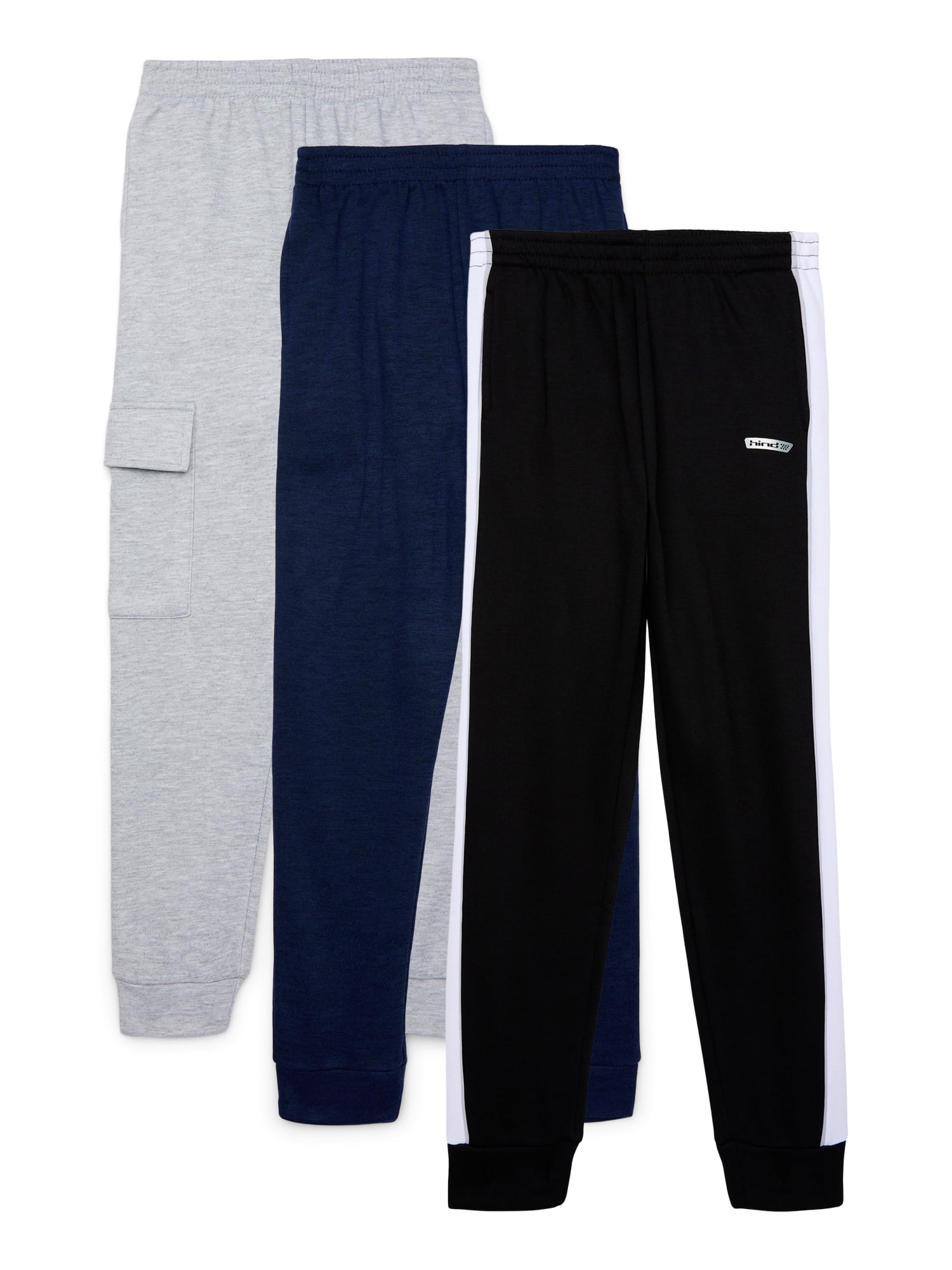 Hind Boy's Athletic 3-Pack Performance Sweatpants, Sizes 4-16 - Walmart.com