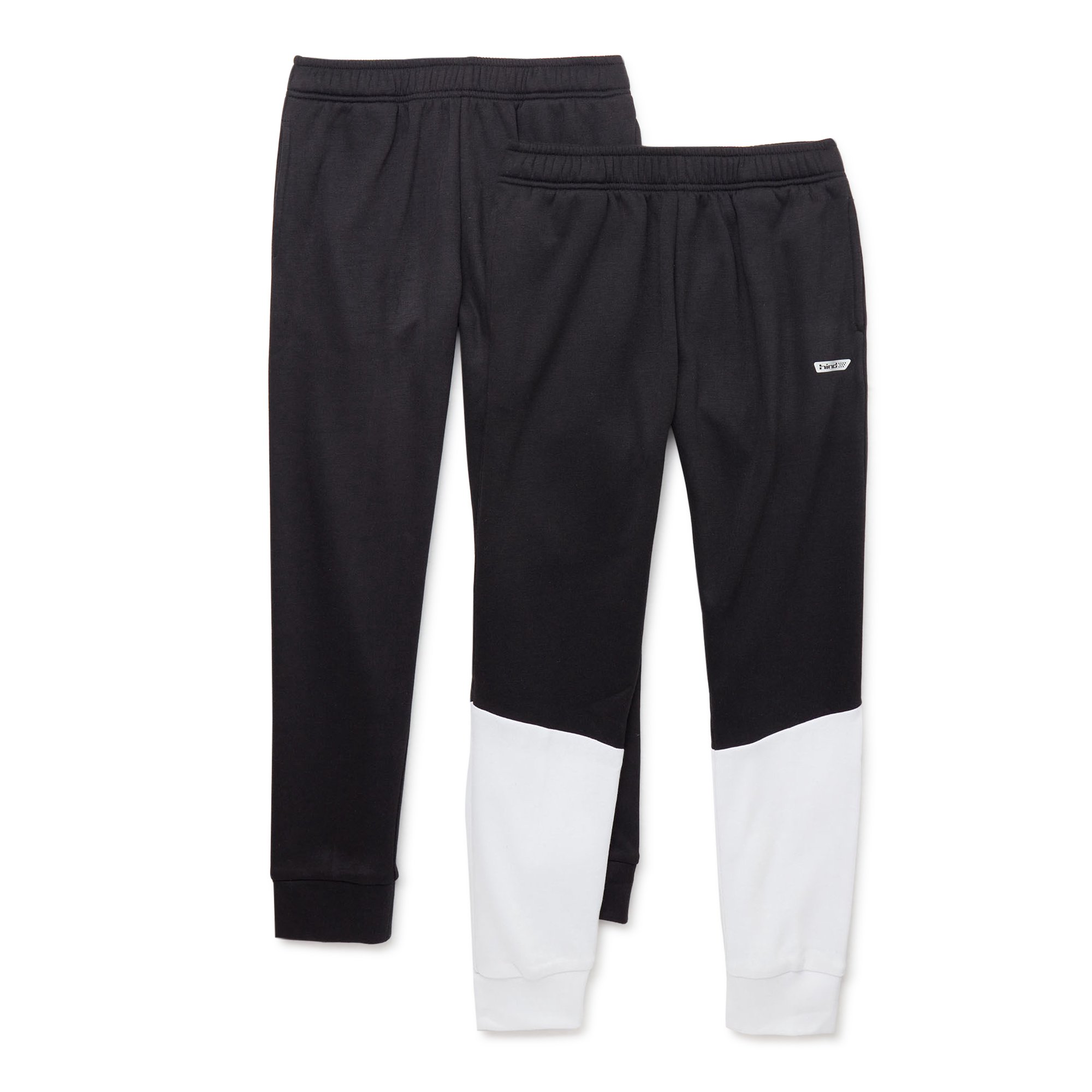 Hind Boys Fleece Jogger Pants, 2-Pack, Sizes 4-16 - Walmart.com