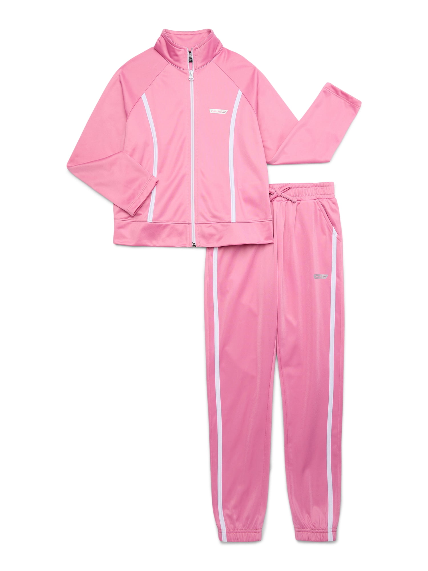Hind Girls Athletic Performance Jacket and Joggers Set, 2-Piece, Sizes ...