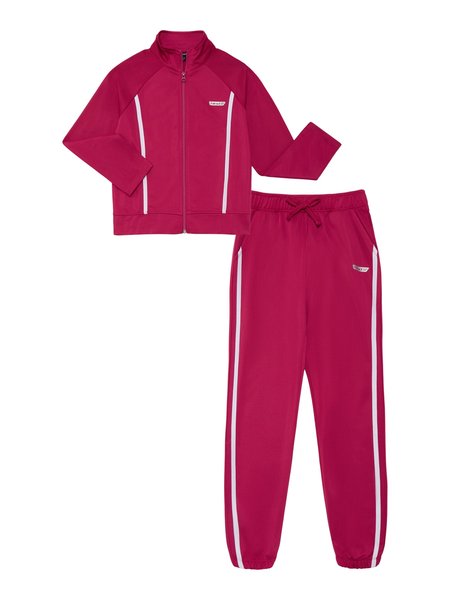 Hind Girls Athletic Performance Jacket and Joggers Set, 2-Piece, Sizes ...