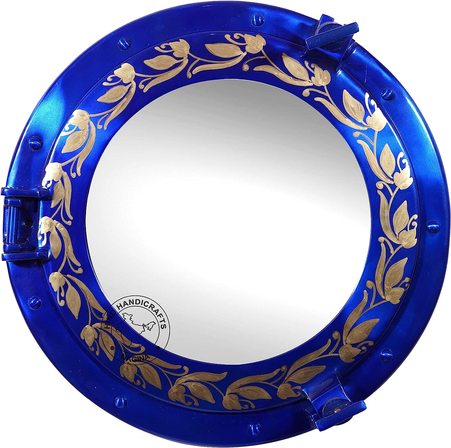 Hind Handicrafts Wall Mounted Vintage Nautical Ship Porthole Mirror for ...