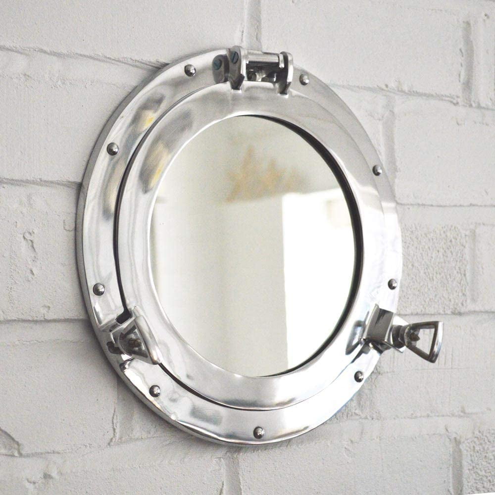 Hind Handicrafts Wall Mounted Vintage Nautical Ship Porthole Mirror for ...