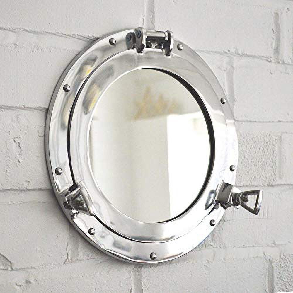 Hind Handicrafts Wall Mounted Vintage Nautical Ship Porthole Mirror for ...