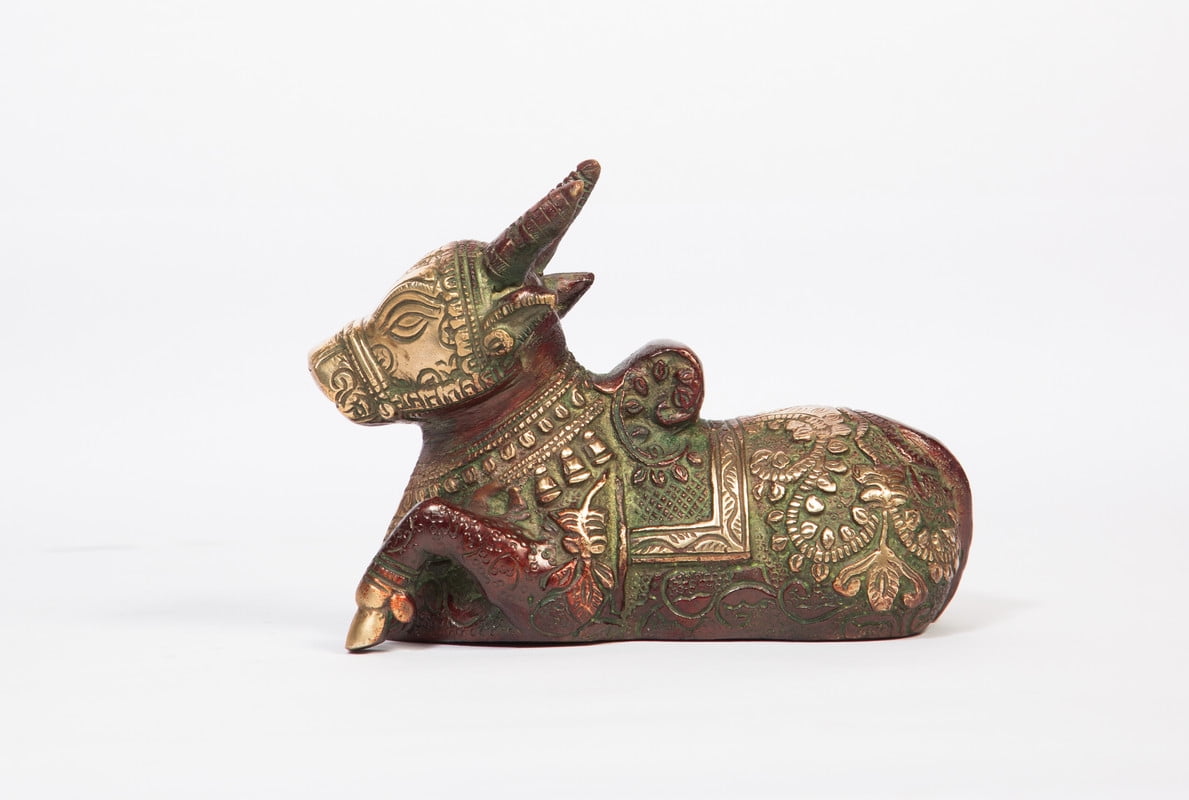 Arihant Craft® Hindu God Shiva Vahan Nandi Idol Nandee Statue Mahadev ...