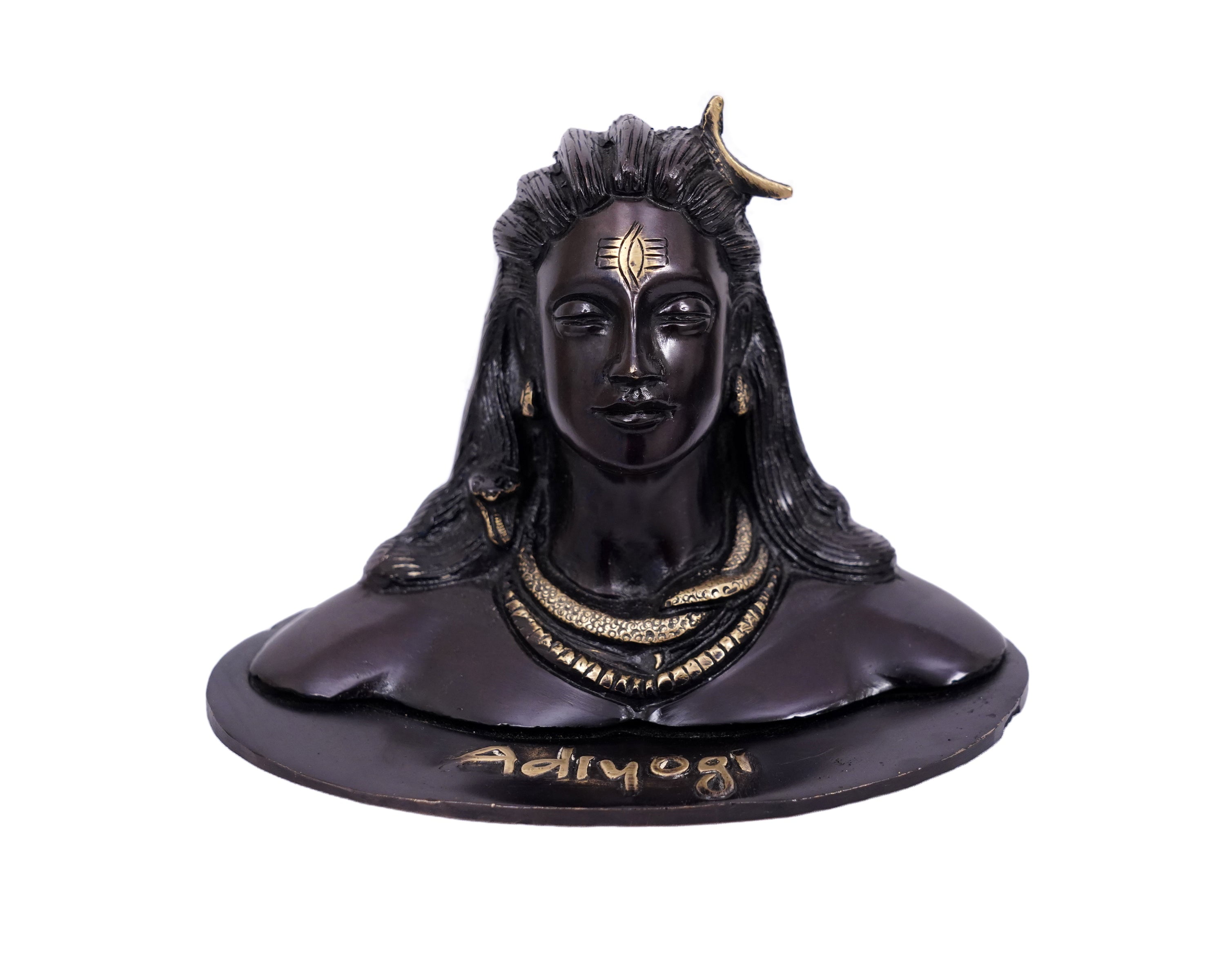 Hindu God adyogi Brass Statue for Car, Puja, Decor, Gifts by Pooja ...