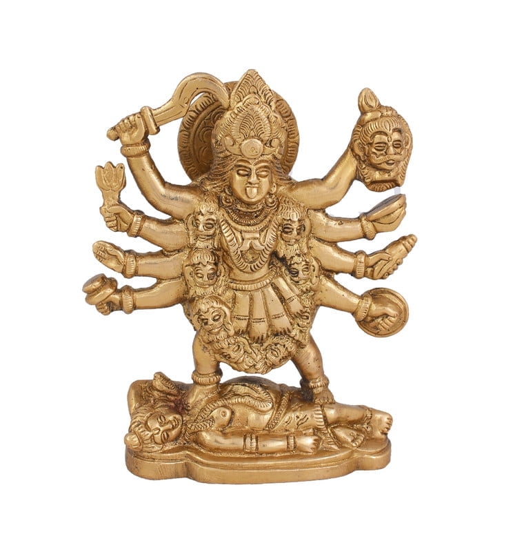Arihant Craft® Hindu Goddess Durga Idol Maa Sherawali statue Maa Kali Sculpture Hand Work ...