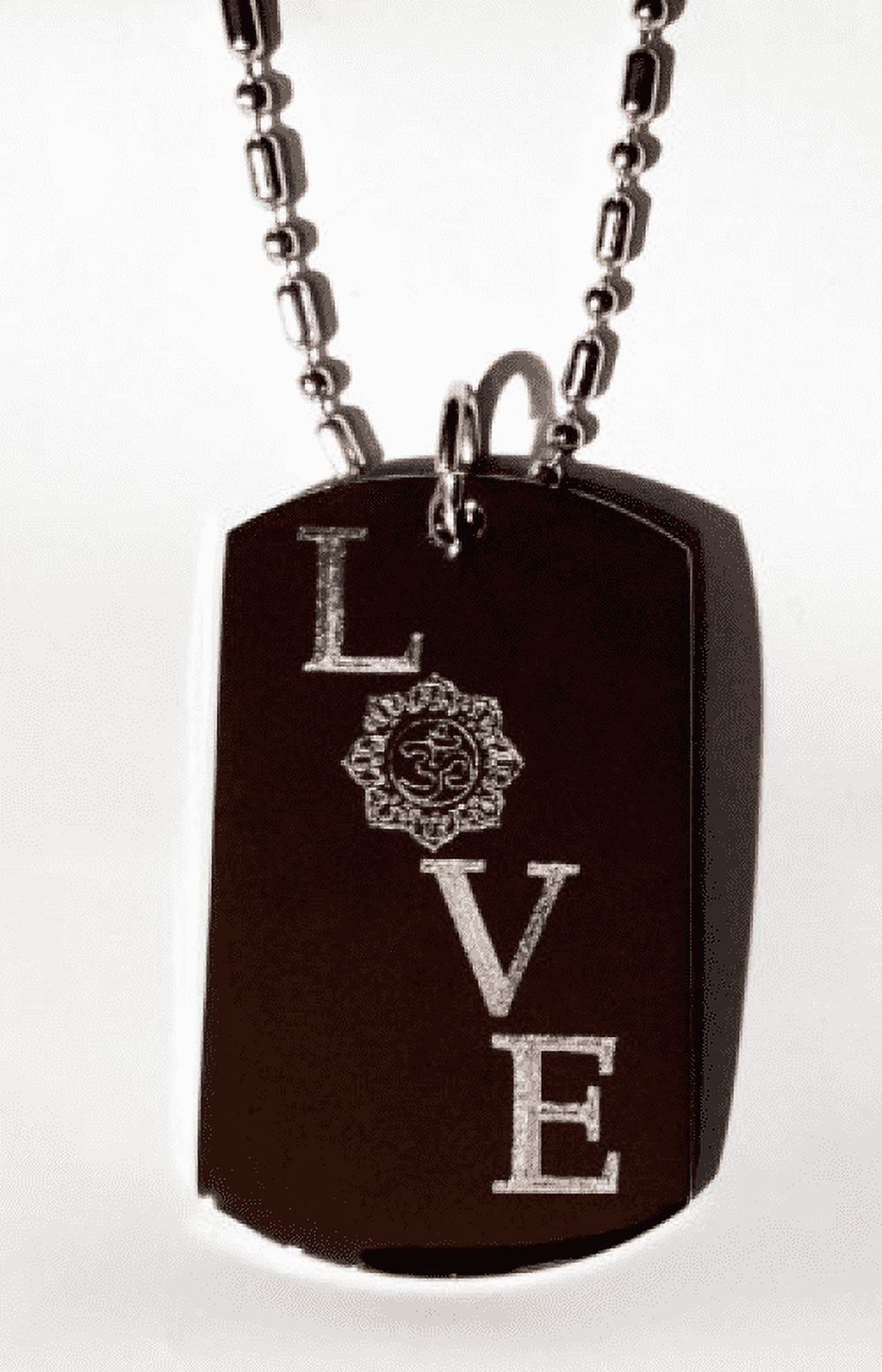 Om Symbol Dog Tag