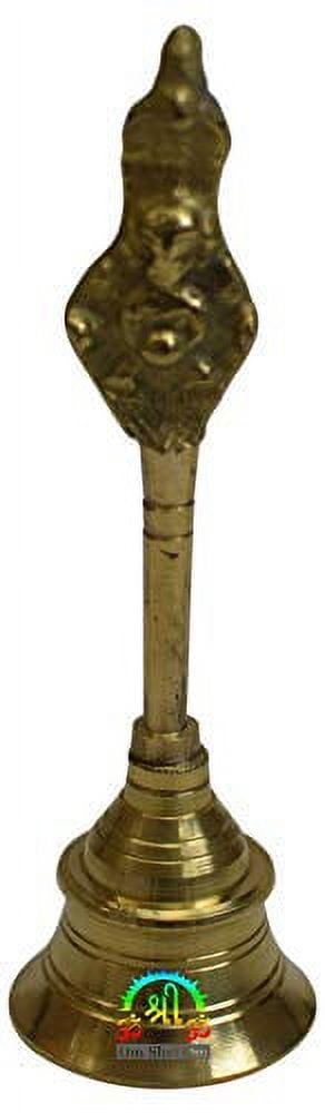 Hindu Religious Worship Brass Bell Musical Instruments Cymbal Puja Item ...