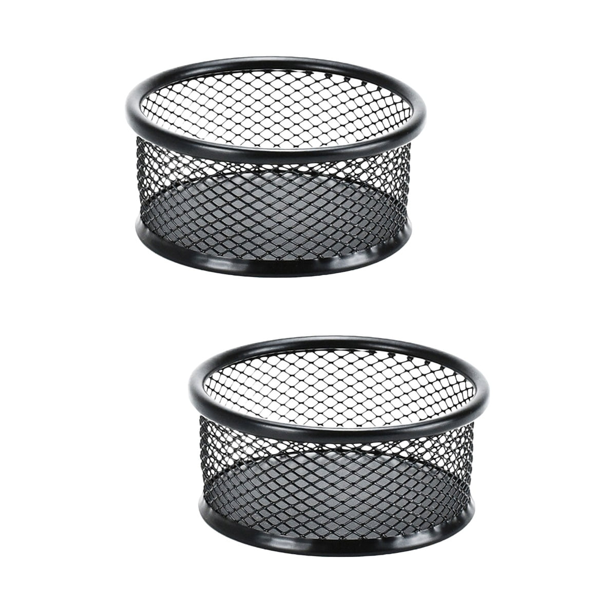 Hinespon Mesh Metal Desktop Organizer, Black, 2 Count - Walmart.com