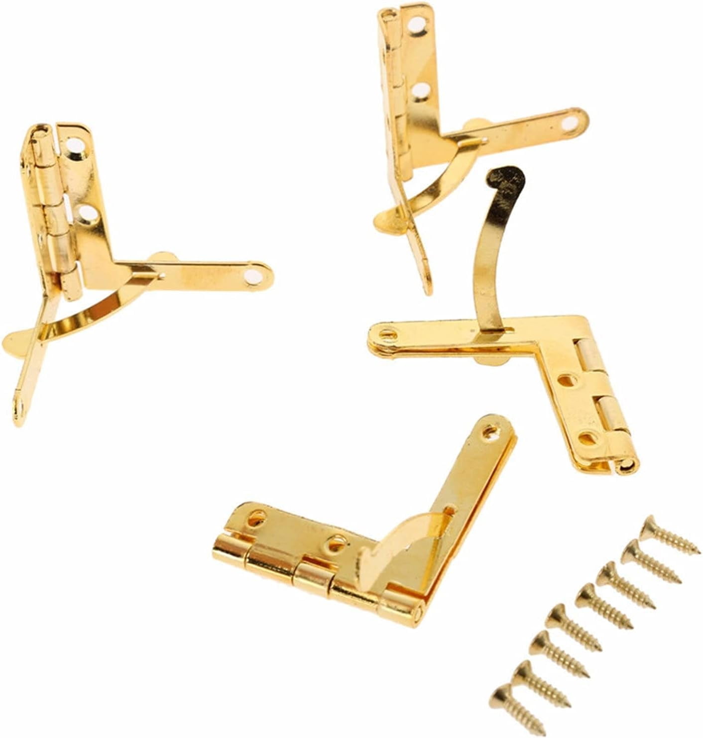 Hinge, 12pcs 90 Degree Angle Support Spring Hinge Door Hinge for Small ...