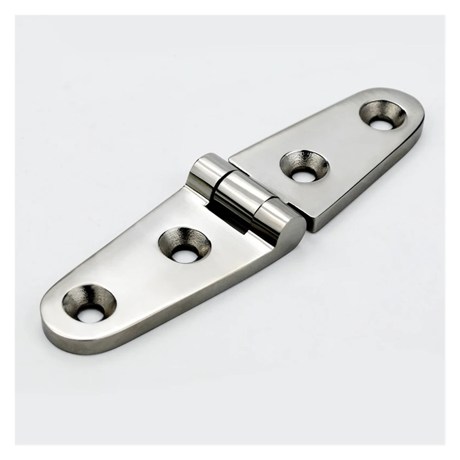 Hinge 1PCS 316 Stainless Steel Marine Strap Hinge With 4 Holes 100mm ...