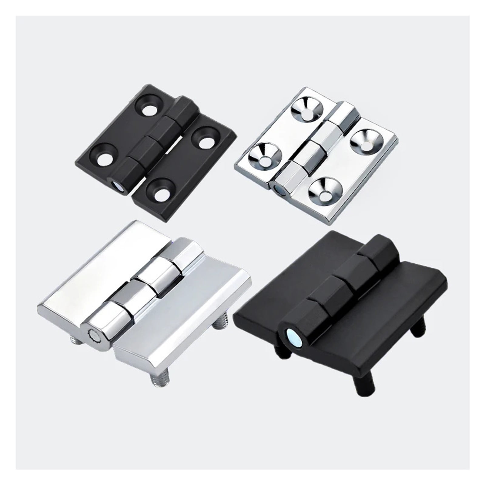 Hinge 1pcs Zinc alloy square door hinge with stud Industrial ...