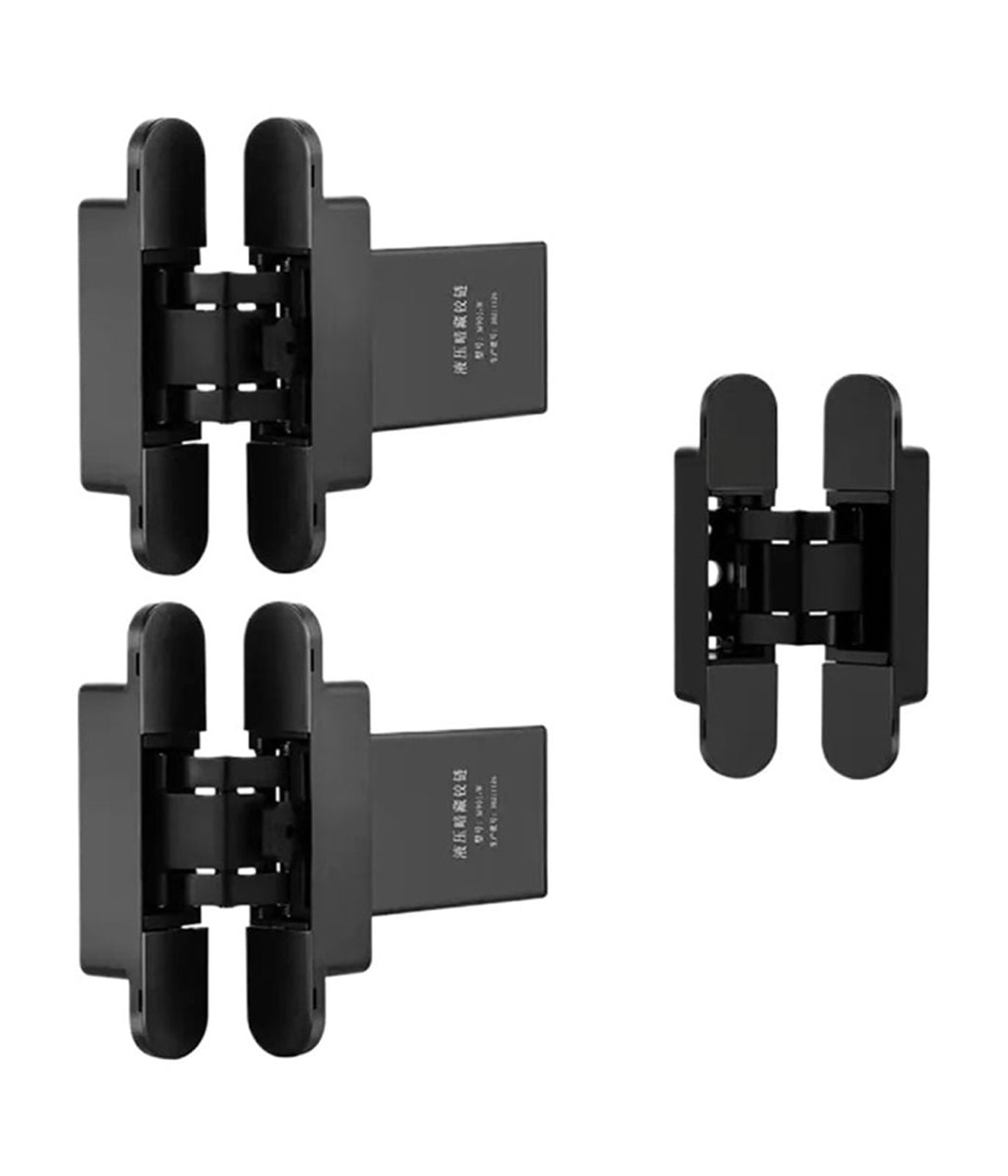 Hinge A Set of Invisible Hinges, Automatic Closing, Adjustable ...