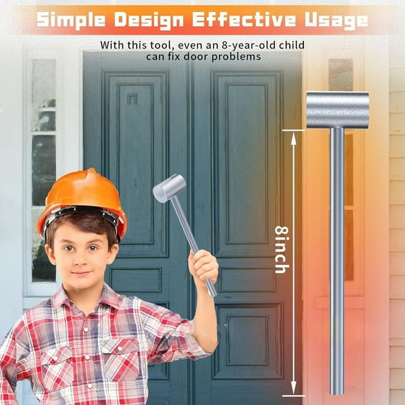 Hinge Adjustment Tool, Fix Sticking Doors! Welded Steel, Ergonomic ...