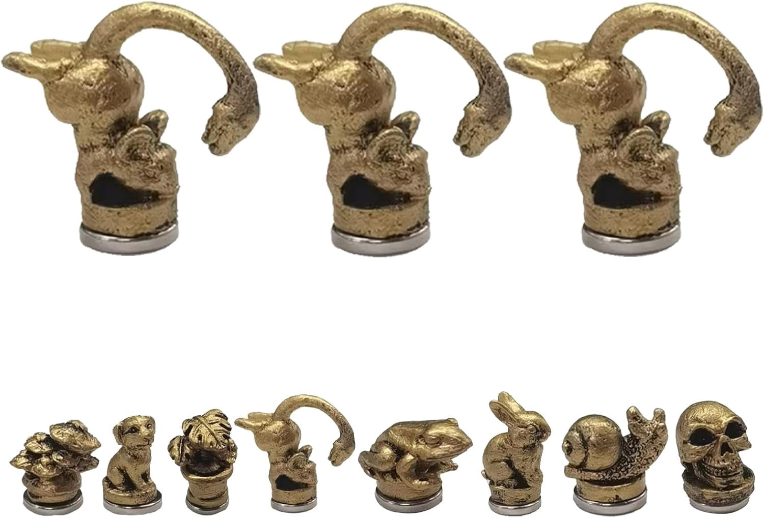 Hinge Head Home Decoration, Bronzed Animal Hinge Head Magnet, 2024 New ...