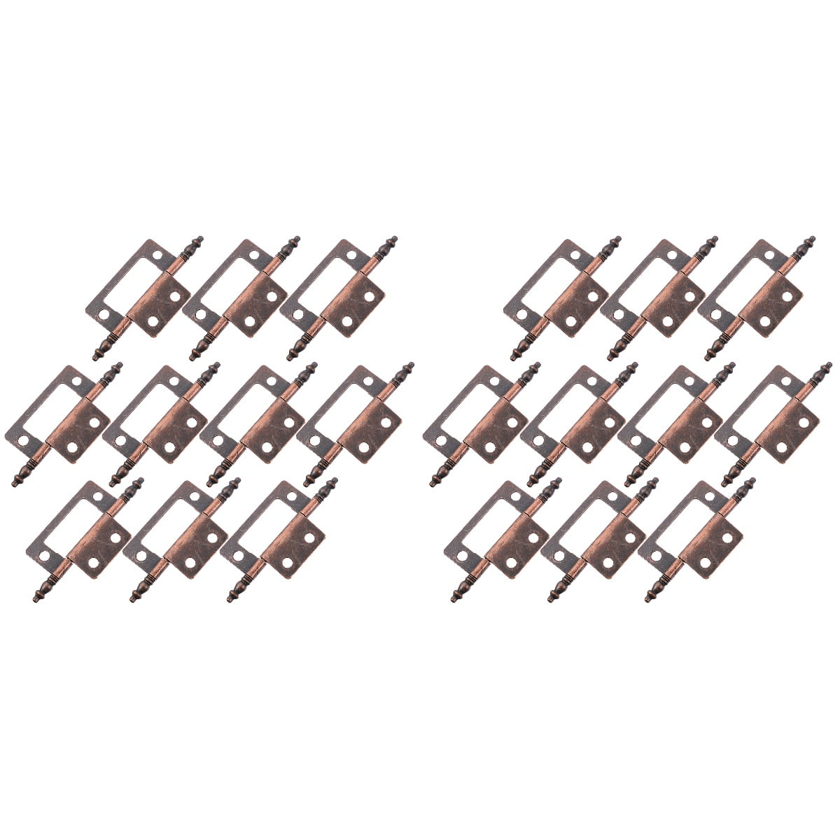 Hinge Heavy Duty Hinges 2 Sets Cabinet Door Antique Iron Hardware for ...