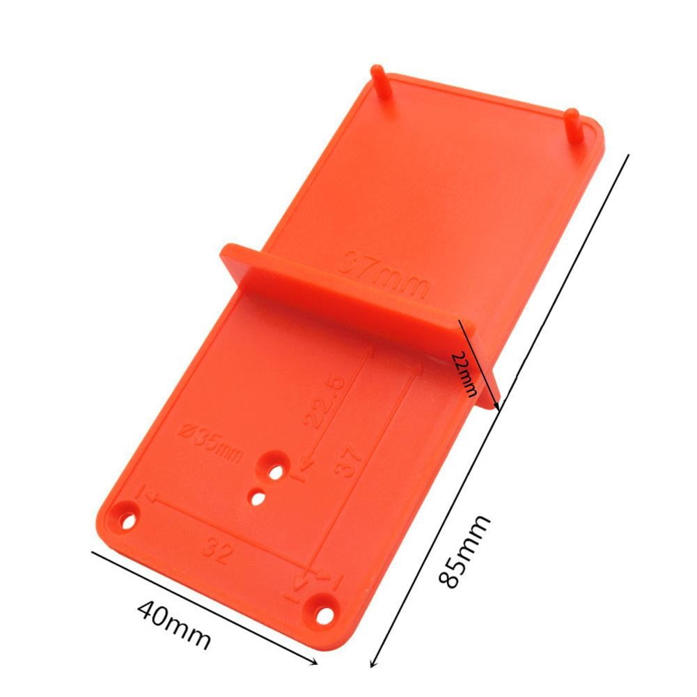 Hinge Hole Drilling Guide Positioning Mark Template 35/40mm Hinge ...