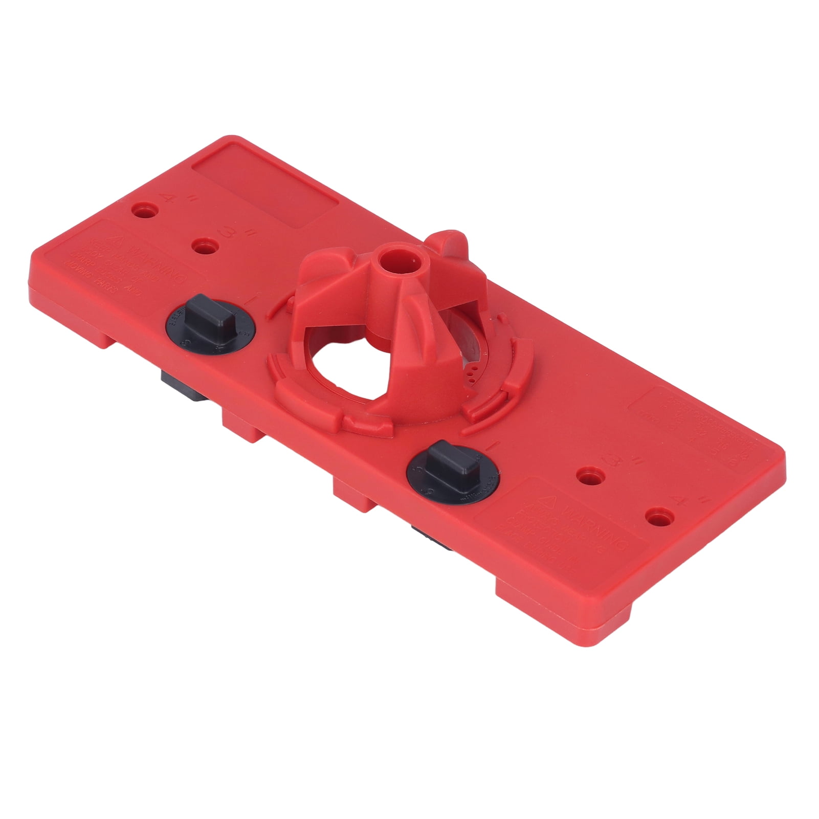 Hinge Hole Saw Jig ABS Concealed Hinge Drilling Guide Locator ...