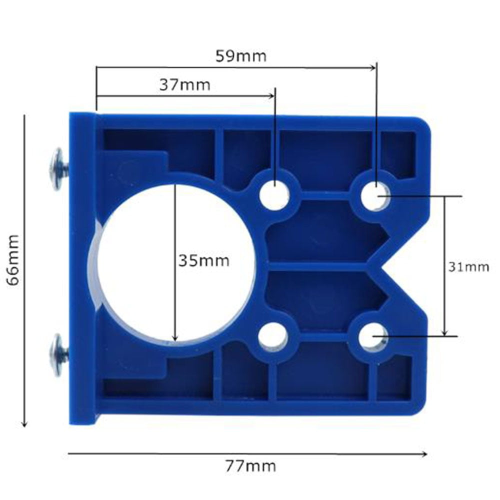 Hinge Jig Hole Saw for Furniture Door Cabinet Installation Woodworking ...