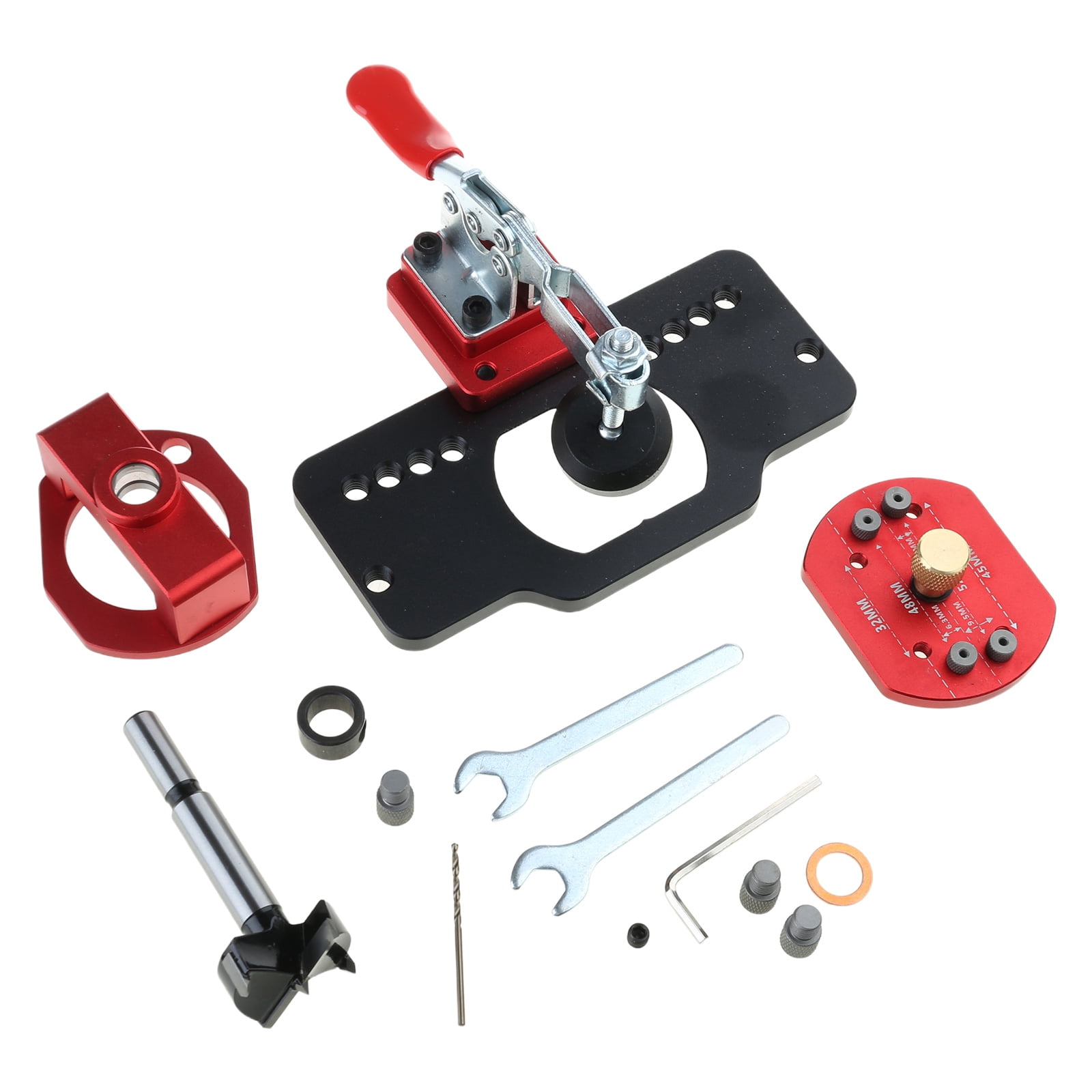 Hinge Jig with Quick Clamp Concealed Door Hinge Jig 35mm Cabinet Hinge ...