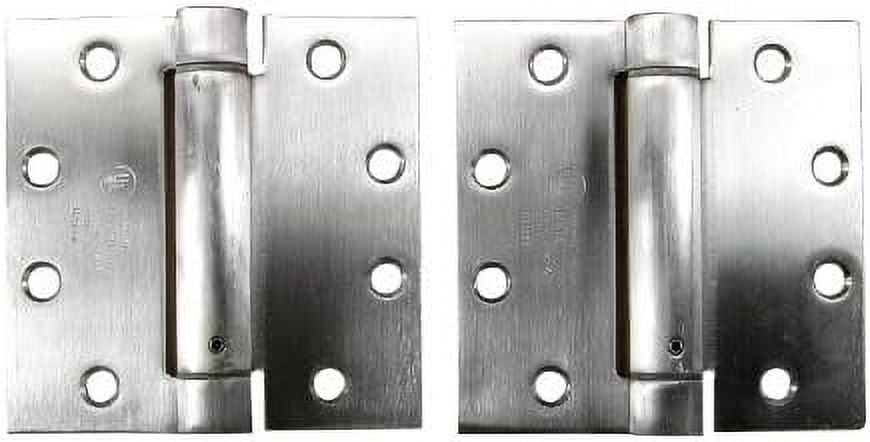 Hinge Outlet 4.5 Inch Square Spring Hinges – Commercial Grade ...