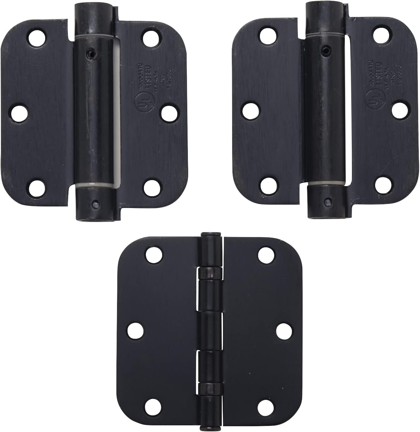 Hinge Outlet Spring Loaded Hinges and Ball Bearing Combo for Doors - 4 ...