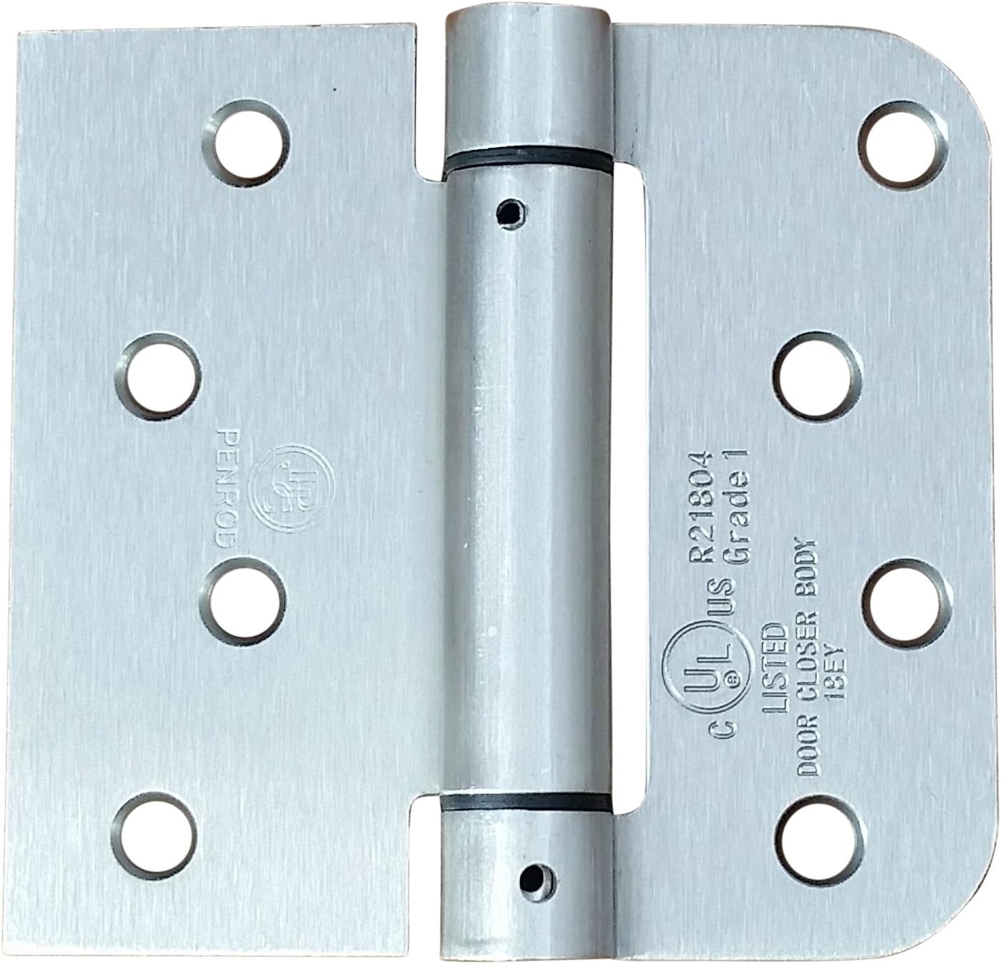Hinge Outlet Spring Self-Closing Hinges, 4 Inch x 4.25 Inch Square with ...