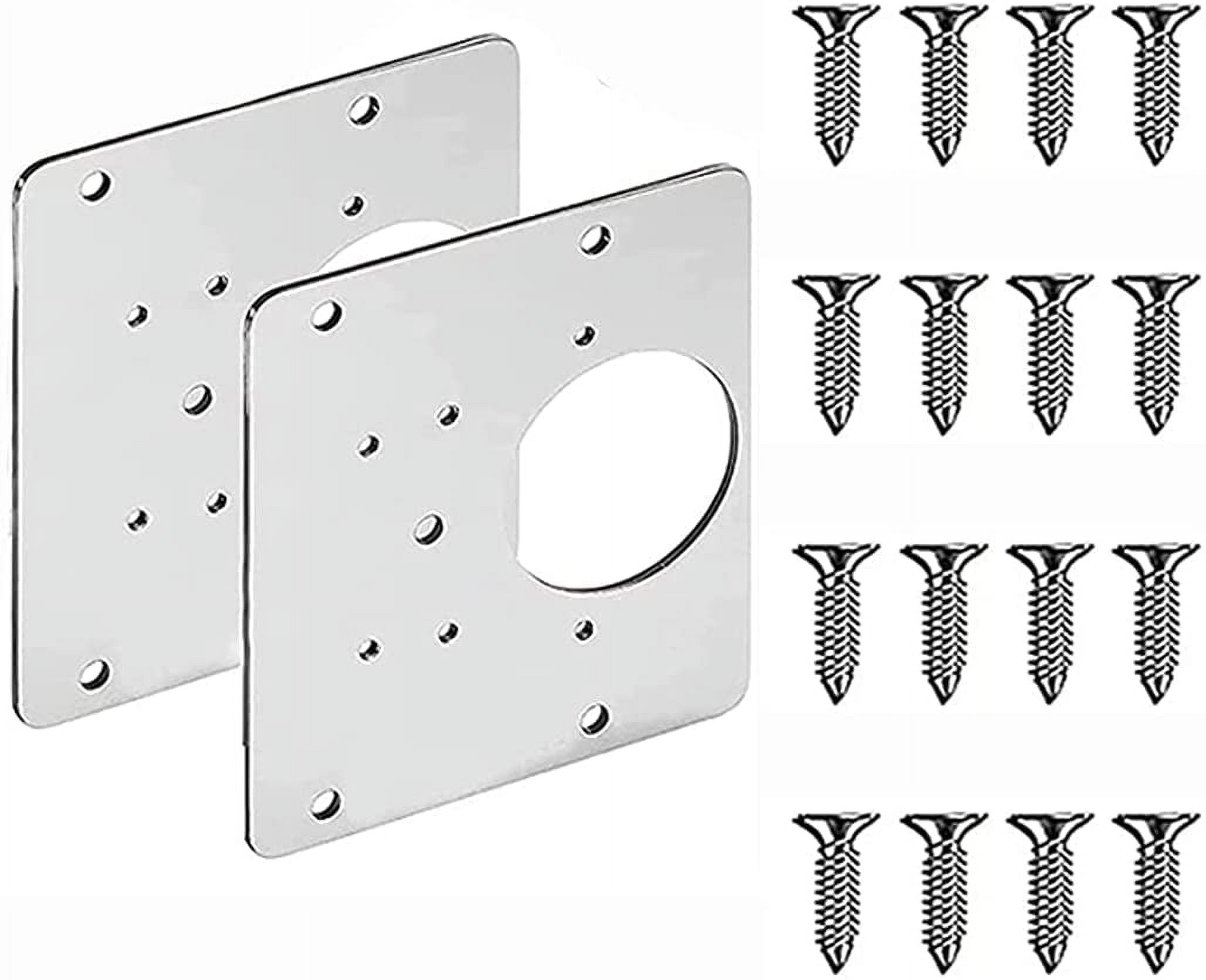 Hinge Repair Brackets, Cabinet Hinge Repair Plate, Kitchen Cupboard ...