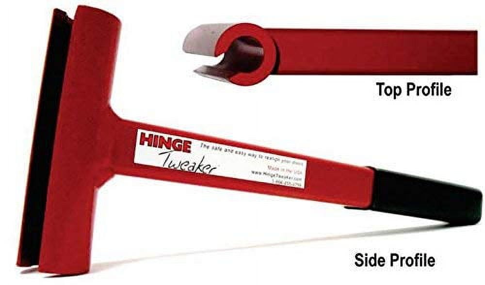 Hinge Tweaker Red Standard Weight Size for .134 Gauge Commercial Door ...