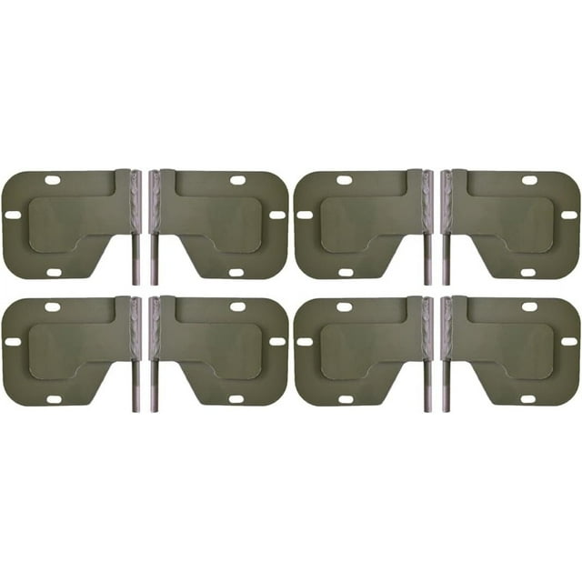 Hinge for Military Humvee Hard X-Doors, 2nd Generation Heavy Duty ...