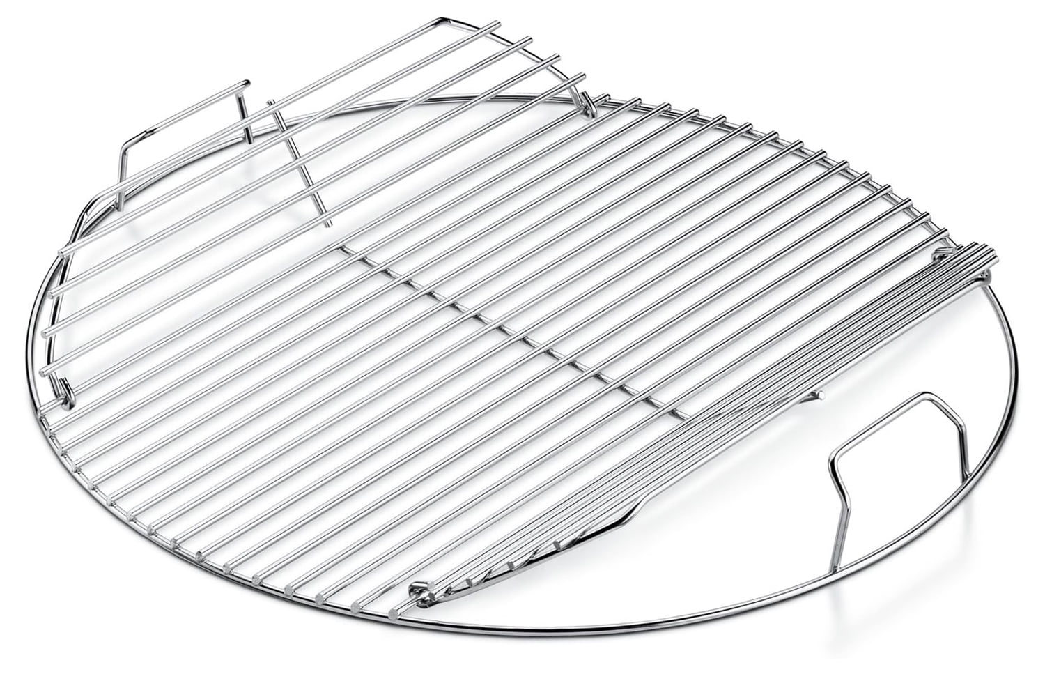 Hinged Cooking Grate for 22” Charcoal Grill, Round Charcoal Grate for ...