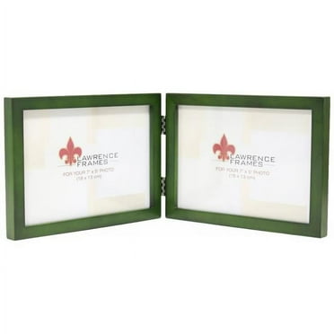 755964D Espresso Wood 6x4 Hinged Double Picture Frame - Walmart.com