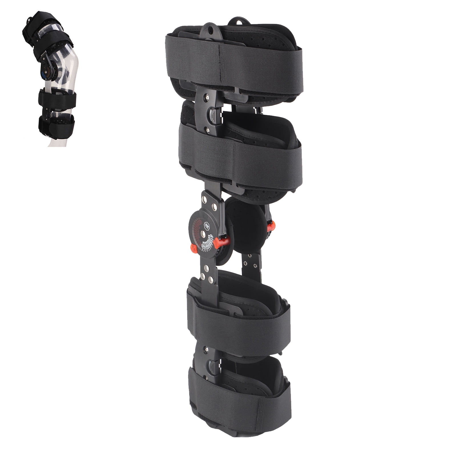 Sports Hinged Knee Support Brace Stabilizers, Breathable for Promoting ...